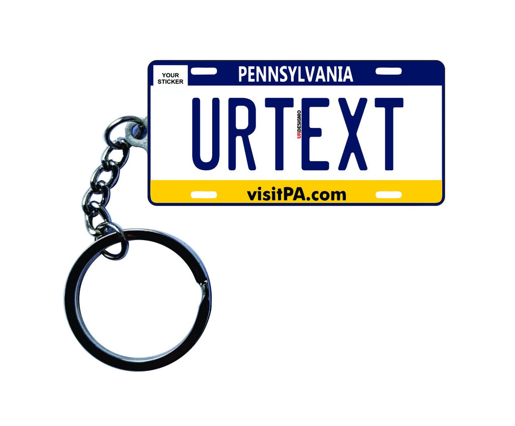 Best Personalized License Plate Keychain – Placamania
