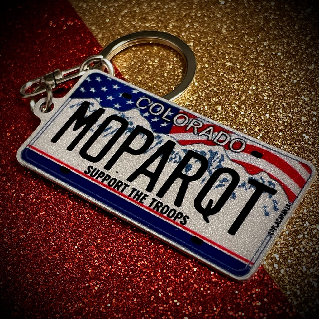 Best Personalized License Plate Keychain – Placamania